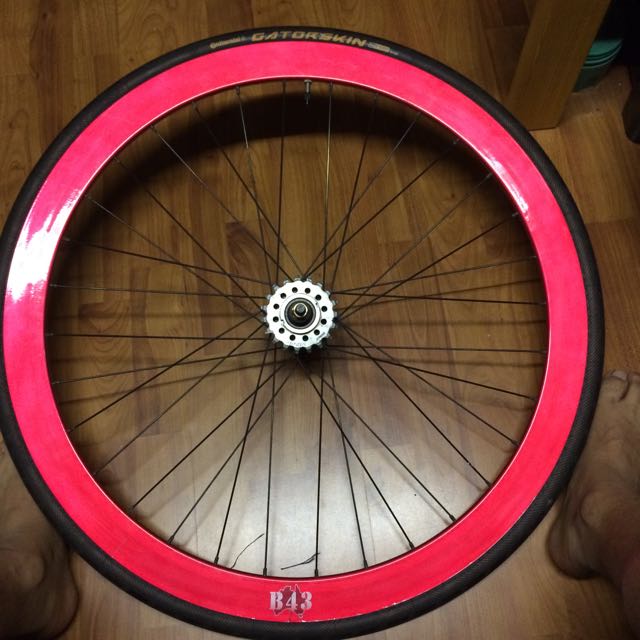 velocity B43 metallic red, Sports Equipment, Bicycles & Parts, Parts ...