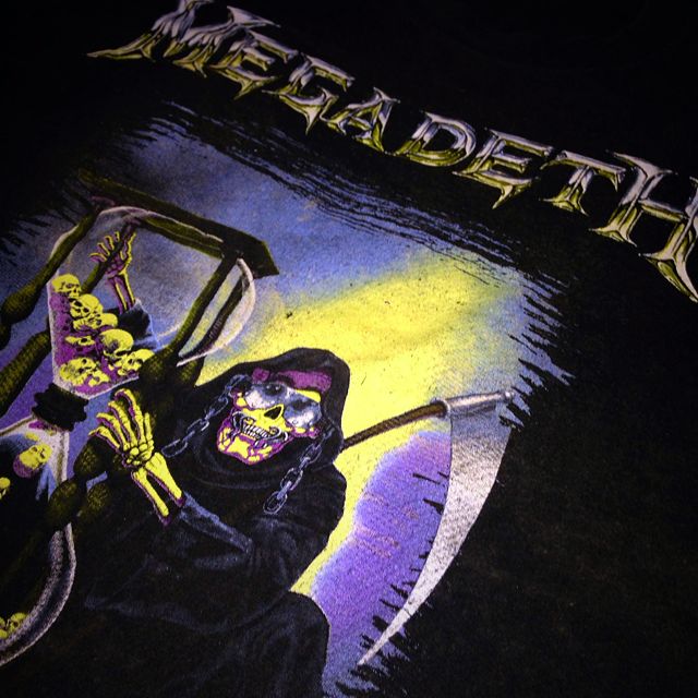Vintage Rare Megadeth Countdown To Extinction 1992 Tour Tee, Everything ...