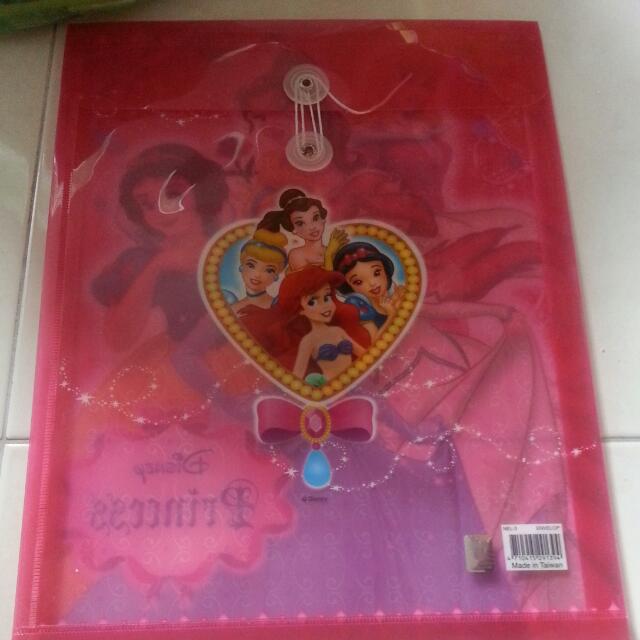 Brand new Disney Princess A4 Folder, Hobbies & Toys, Stationery & Craft ...