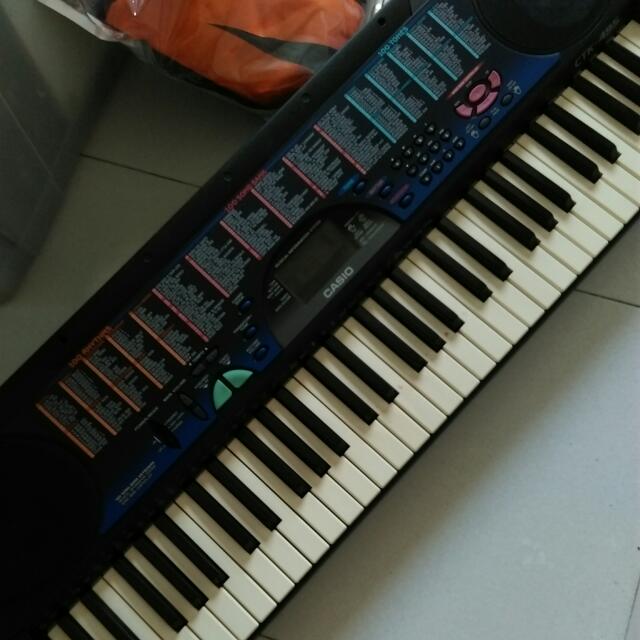 Casio CTK-495 Keyboard, Hobbies & Toys, Music & Media, Musical ...