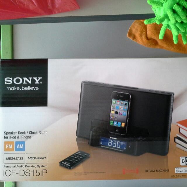 Sony ICF-DS15iP (New), Everything Else on Carousell