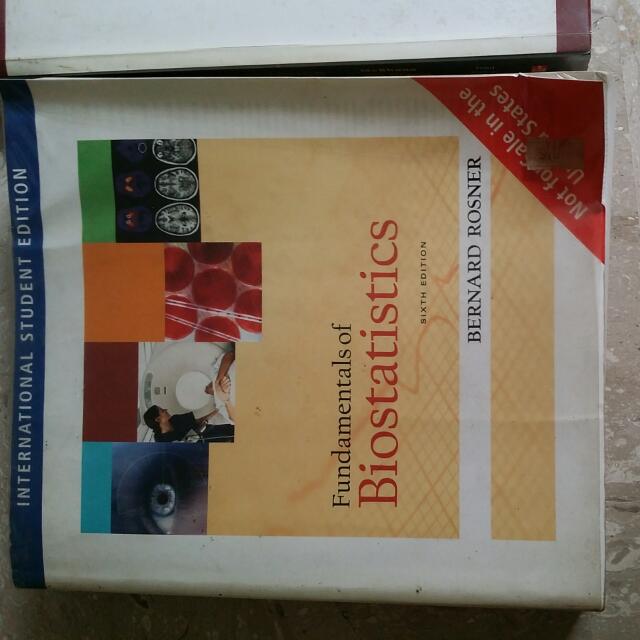 Fundamentals Of Biostatistics, Hobbies & Toys, Books & Magazines ...