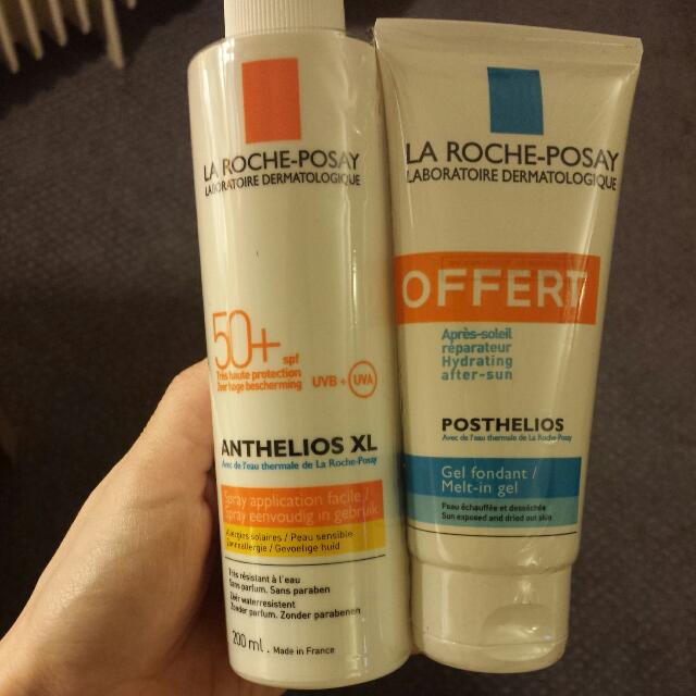 La Roche-Posay Anthelios XL Spray-on Sunblock, Beauty & Personal Care ...