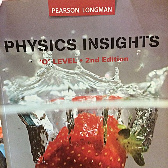 Physics Insights, Hobbies & Toys, Books & Magazines, Textbooks on Carousell