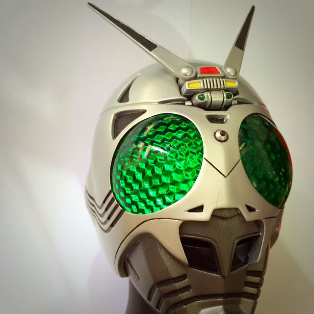 RMW Kamen Rider Black Shadow Moon Mask Replica 1/2 Scale, Hobbies ...