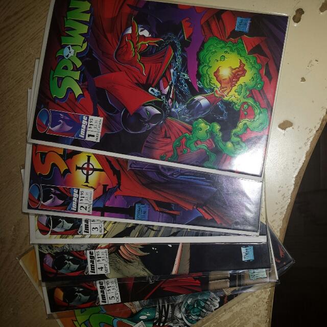 Spawn first 6 edition comic books, Hobbies & Toys, Memorabilia ...