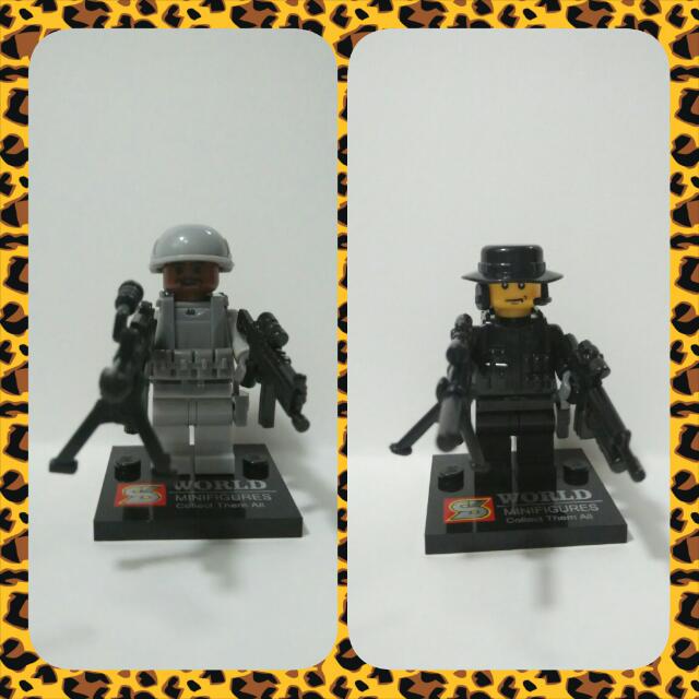 SWAT MINIFIGURES, Toys & Games on Carousell