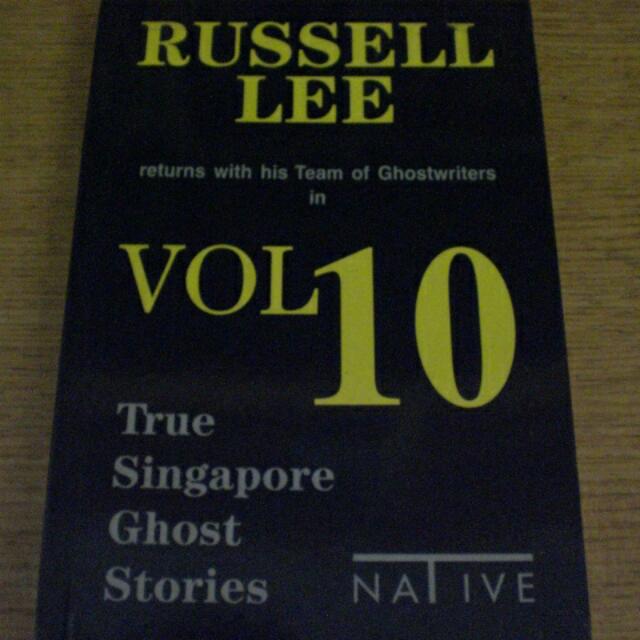 TRUE Singapore GHOST STORIES by Russell Lee: Book 1 to 10 Signed ...
