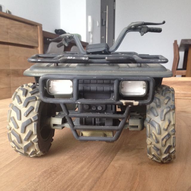 Custom 1/6 Scale OF Green ATV, Hobbies & Toys, Toys & Games on Carousell