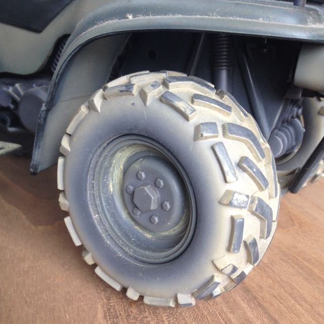 Custom 1/6 Scale OF Green ATV, Hobbies & Toys, Toys & Games on Carousell