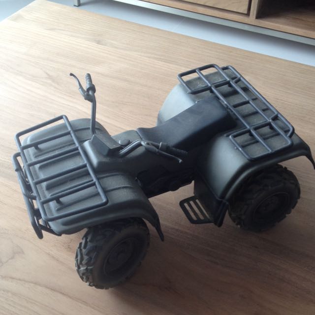 Custom 1/6 Scale OF Green ATV, Hobbies & Toys, Toys & Games on Carousell