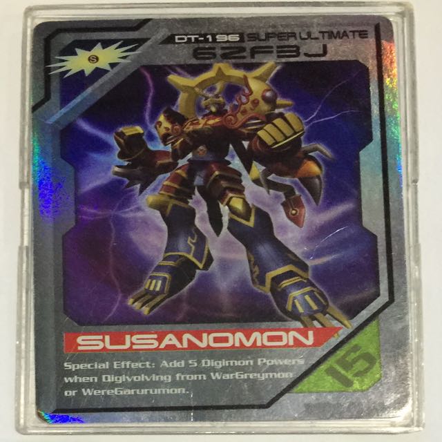 Digimon D-Tector, Susanomon Card(Shiny), Hobbies & Toys, Toys & Games ...