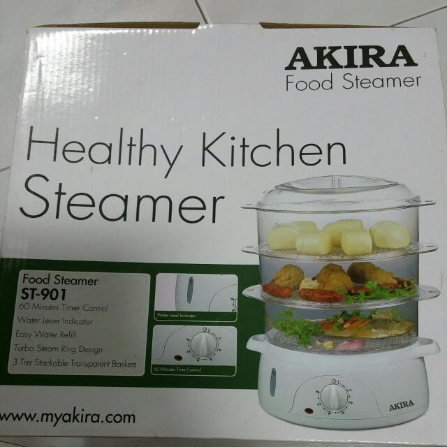 Akira Food Steamer, TV & Home Appliances, Kitchen Appliances, Cookers ...