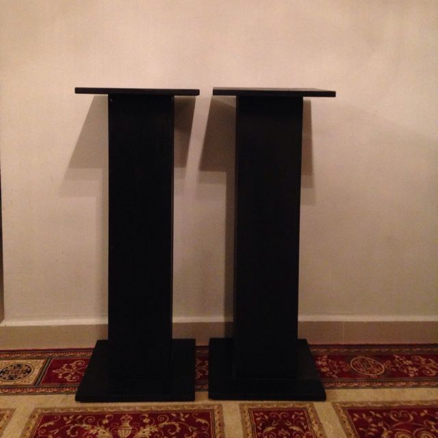 Custom Made Monitor Stand - Matt Black, TV & Home Appliances, TV ...