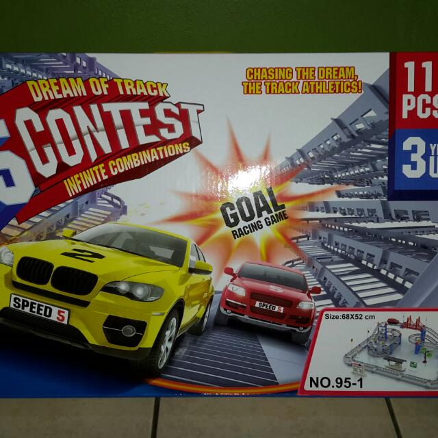 Educational Race Car Track Block For Kids *New Set*, Hobbies & Toys ...