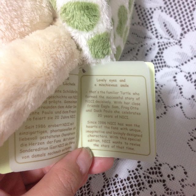 NICI 20th Anniversary Turtle For $20, Hobbies & Toys, Toys & Games on ...