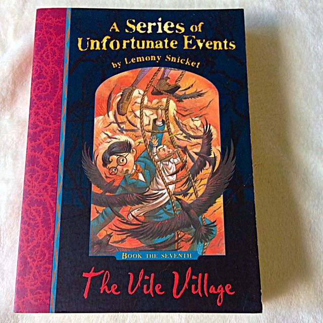 Book The Seventh- The Vile Village By Lemony Snicket, Hobbies & Toys ...