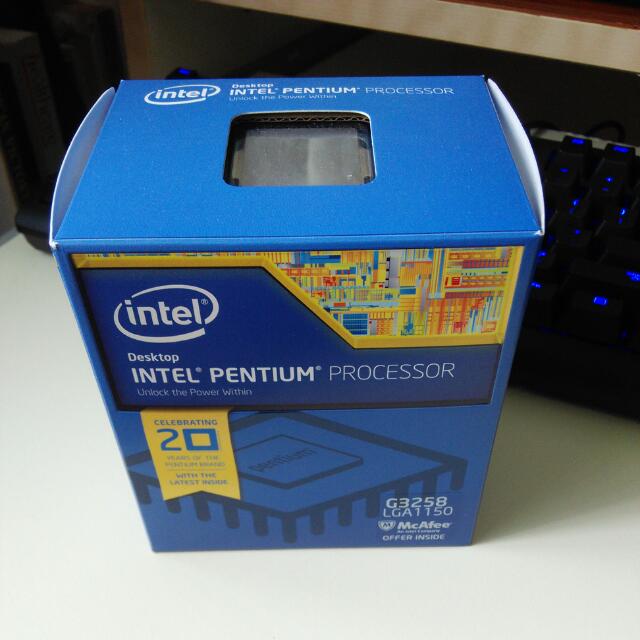 Intel Pentium G3258 CPU, Computers & Tech, Parts & Accessories ...