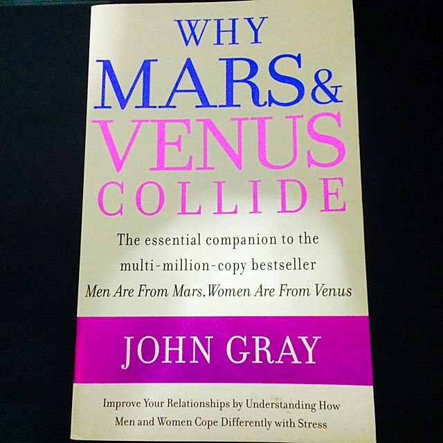 John Gray - Why Mars And Venus Collide, Hobbies & Toys, Memorabilia & Collectibles, Fan ...
