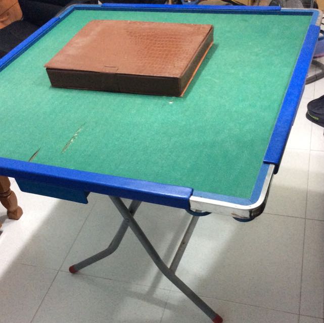 Mahjong Table & Mahjong Tile Set, Hobbies & Toys, Toys & Games on Carousell