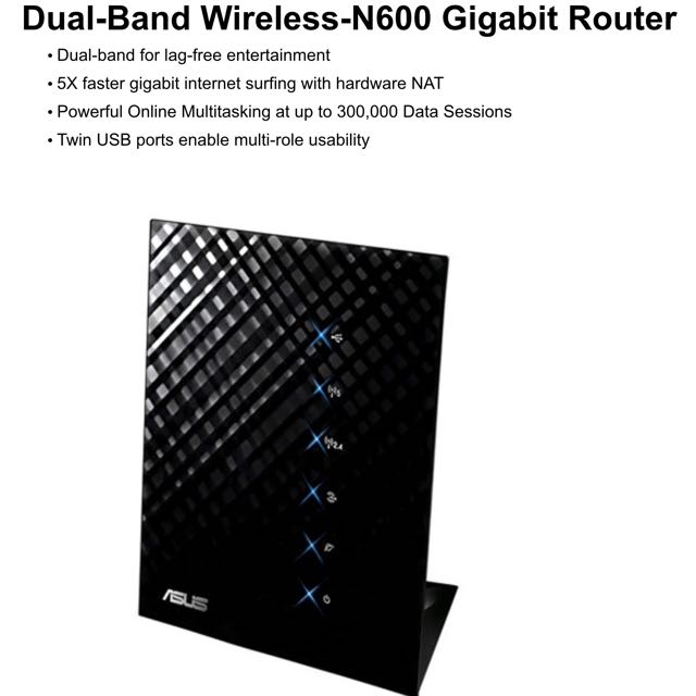 Asus Gigabit Router Dual Band, Computers & Tech, Parts & Accessories ...