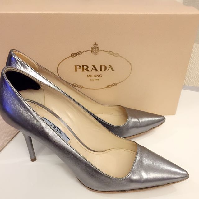 Prada Heels, Luxury, Sneakers & Footwear on Carousell