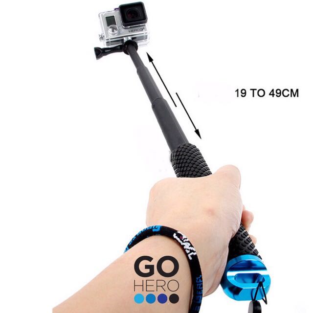 Red GoPro Monopod (Extendable), Sports Equipment, Exercise & Fitness ...