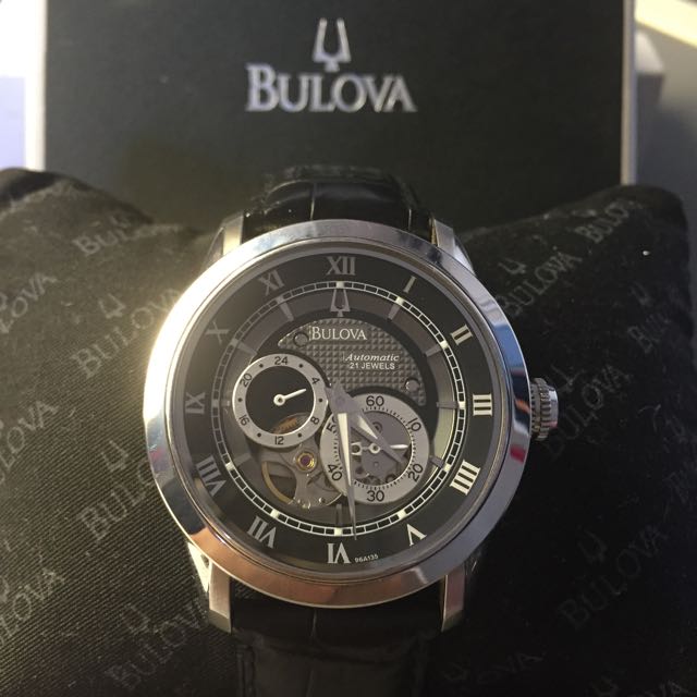 Bulova Open Heart Automatic Dress Watch 21 Jewels, Mobile Phones ...