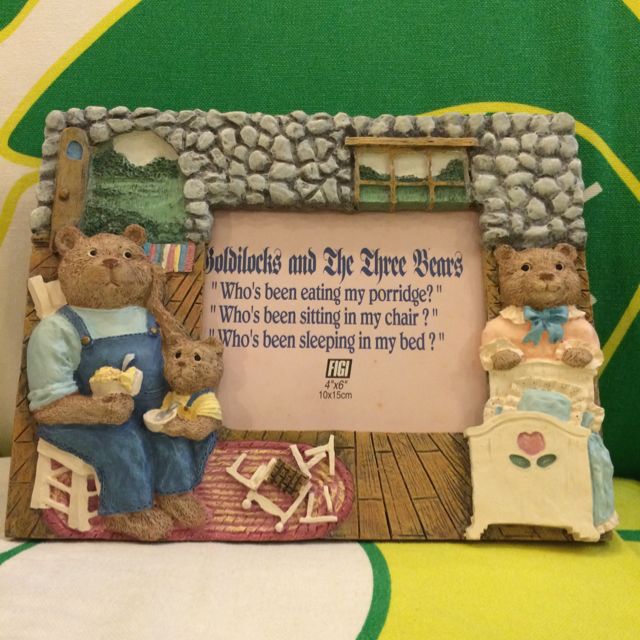 Goldilocks and The 3 Bears Photo Frame, Furniture & Home Living, Home ...