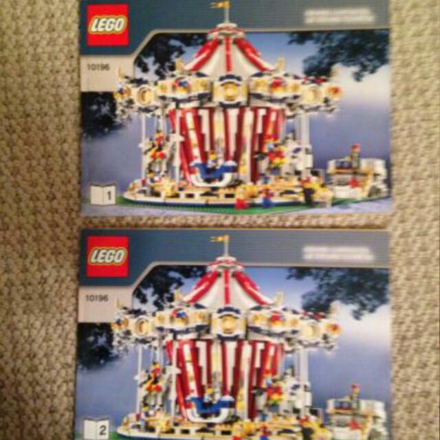 LEGO Grand Carousel 10196 Used, Hobbies & Toys, Toys & Games on Carousell