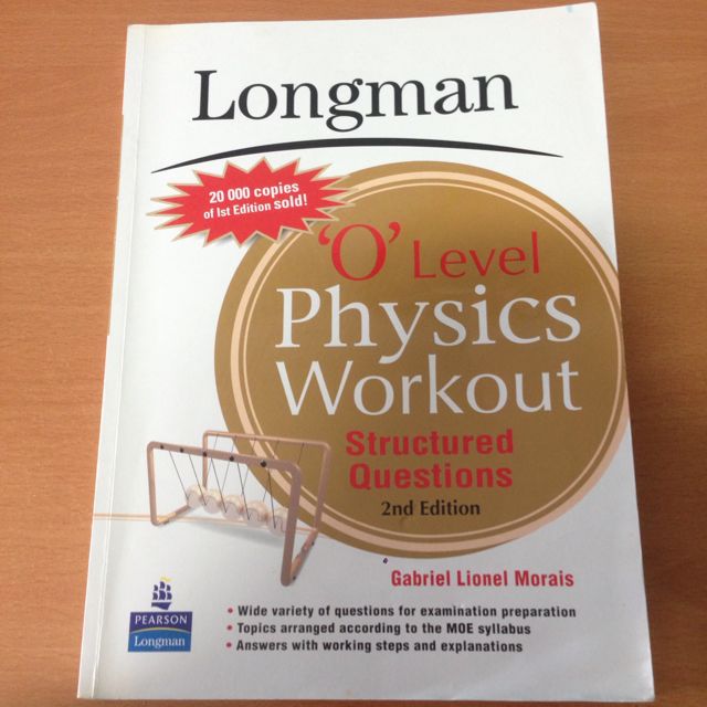 Longman O' Level Physics Workout, Hobbies & Toys, Books & Magazines, Textbooks on Carousell