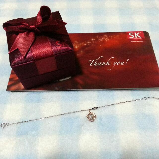 SK Diamond Bracelet, Luxury, Watches on Carousell