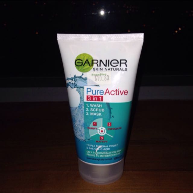 Garnier 3 In 1 Facial Wash, Beauty & Personal Care, Face, Face Care on ...