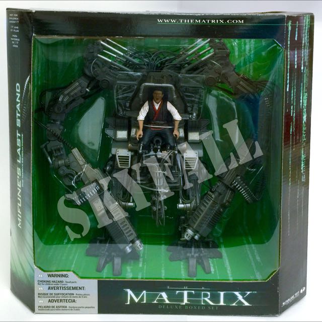 MATRIX Reloaded Revolution MCFARLANE Mifune's Last Stand APU Deluxe ...