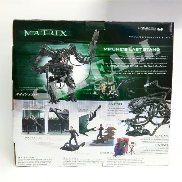 MATRIX Reloaded Revolution MCFARLANE Mifune's Last Stand APU Deluxe ...