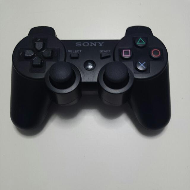 Sony PS3 Dualshock 3 Controller (Black), Hobbies & Toys, Toys & Games ...