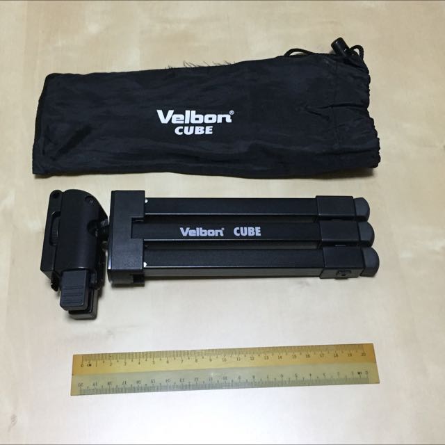 Velbon Cube Camera Tripod Stand, Photography, Photography Accessories ...