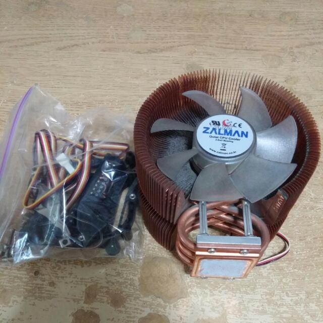 Zalman ZF1125BTH CPU Heatsink + 2 Extra Zalman ZF9225ATH, Computers ...