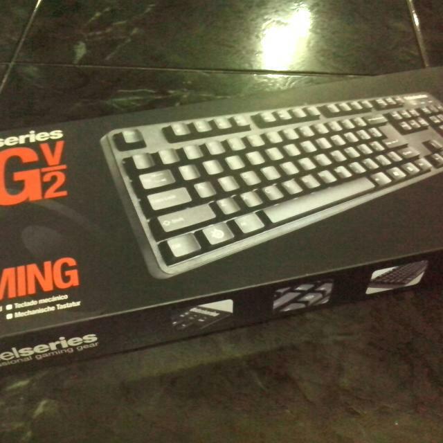 Steel Series 6GV2 Mechanical Keyboard, Computers & Tech, Parts ...