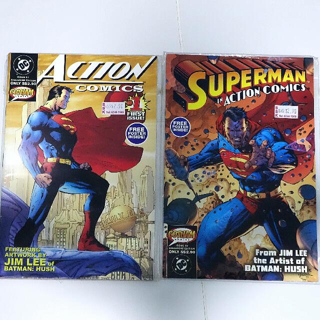 Superman In Action Comics Issues 1-2, Singapore Edition (Comic, Graphic ...