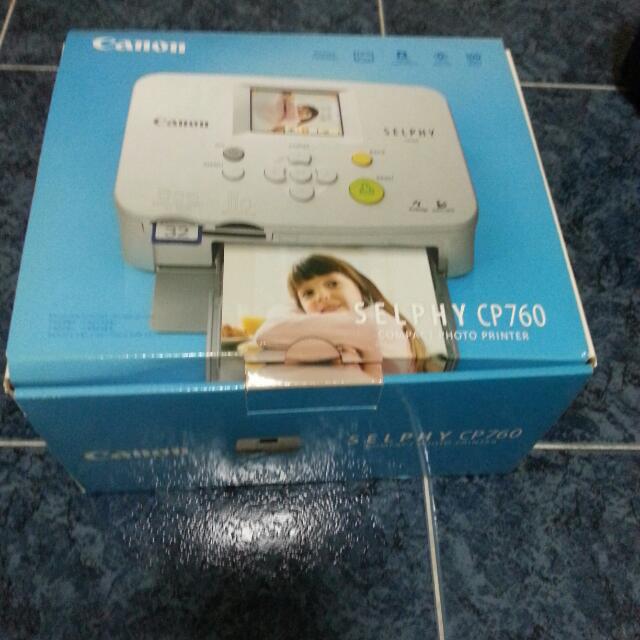 Canon Selphy CP760 Photo Printer, Photography, Cameras on Carousell