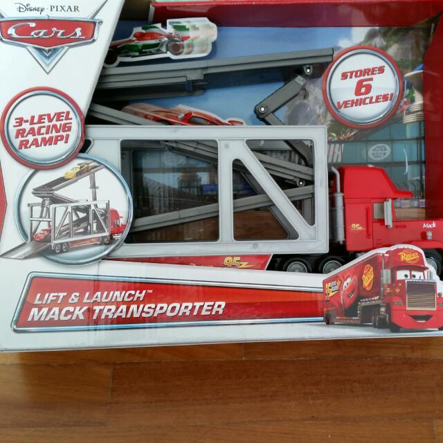 Disney Cars Lift and Launch Transporter (Brand New), Hobbies & Toys ...