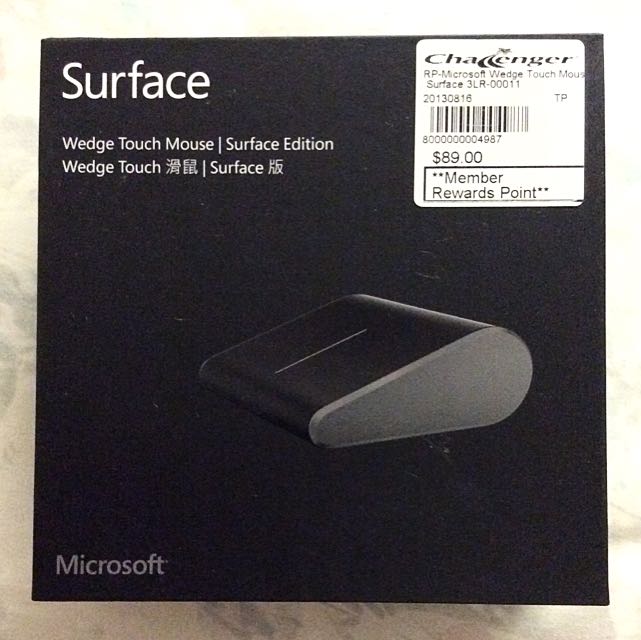 Microsoft Wedge Touch Mouse, Computers & Tech, Parts & Accessories ...