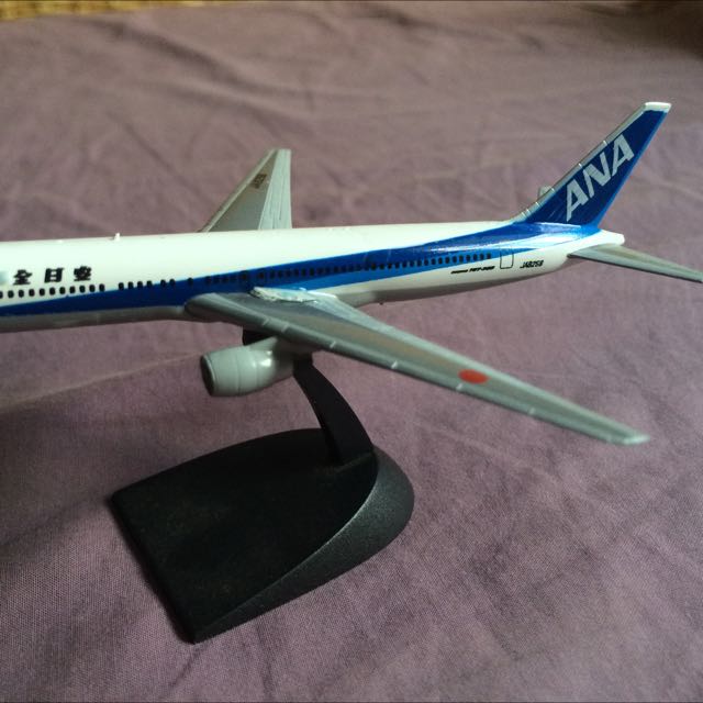 ANA Airbus 747 Model Aircraft, Hobbies & Toys, Toys & Games on Carousell