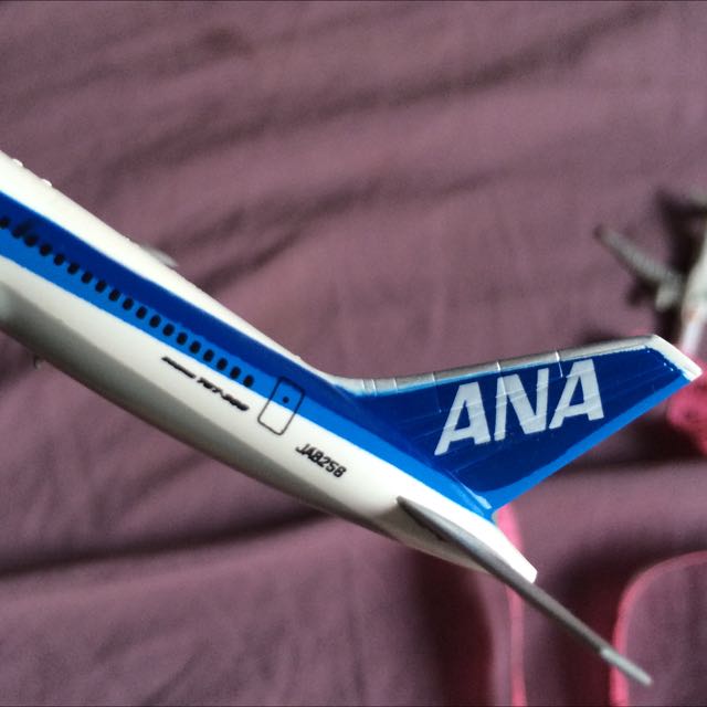 ANA Airbus 747 Model Aircraft, Hobbies & Toys, Toys & Games on Carousell