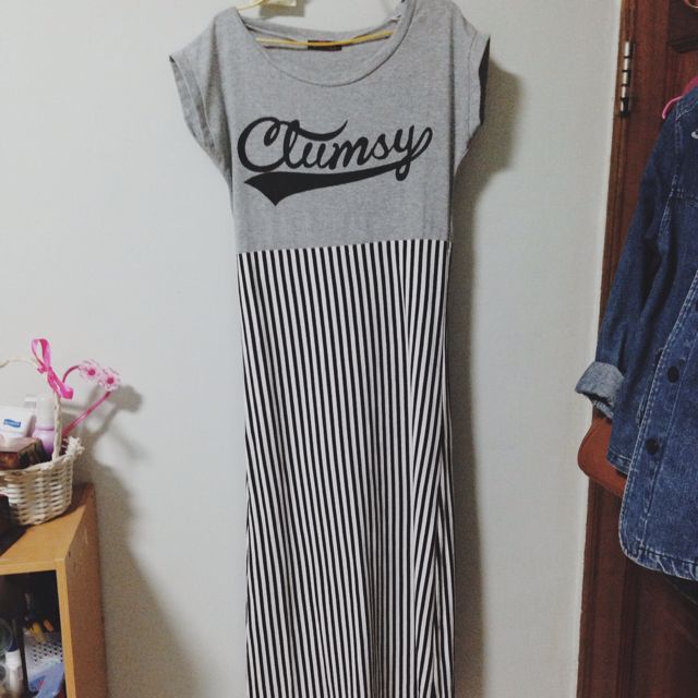 Clumsy Maxi Dress, Women's Fashion, Dresses & Sets, Dresses on Carousell