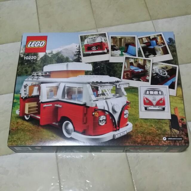 LEGO 10220 - Volkswagen T1 Camper Van by towkaynew Singapore SG50 Red ...
