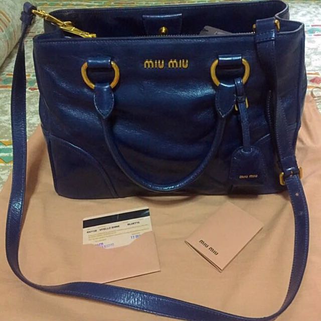 Brand New Authentic Miu Mui Bag, Luxury, Bags & Wallets on Carousell