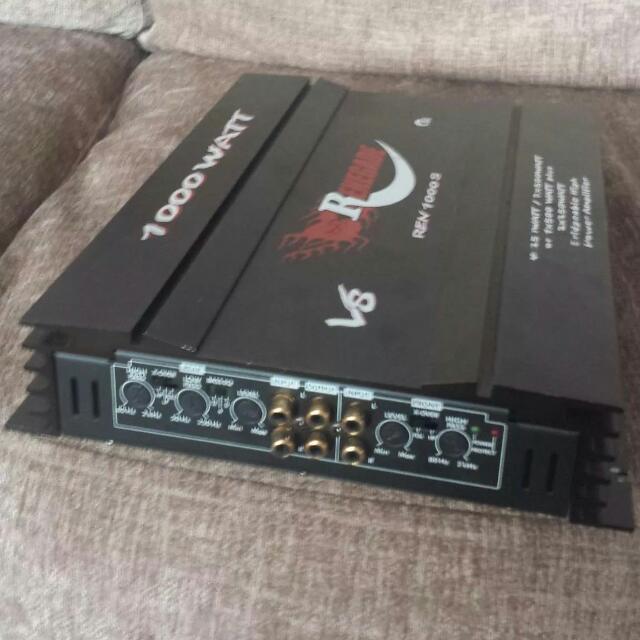 1000w 4ch RENEGADE v8 ren 1000s amp, Cars on Carousell