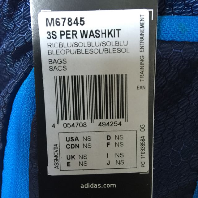 Adidas Wash Bag Kit, Men's Fashion, Bags, Belt bags, Clutches and ...